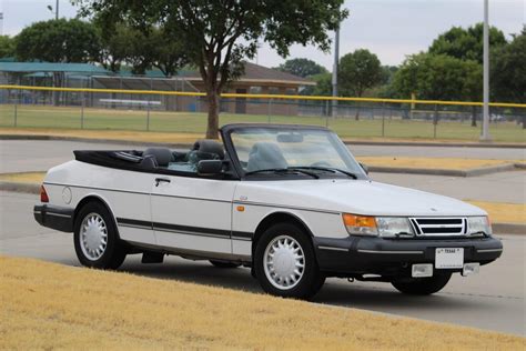 No Reserve 50k Mile 1992 Saab 900 S Convertible 5 Speed For Sale On