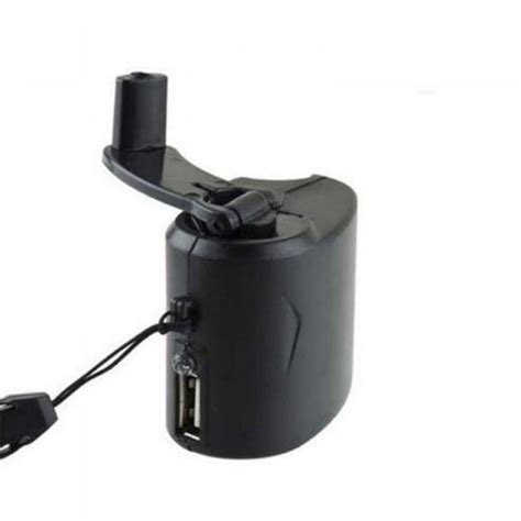 Emergency Solar Hand Crank Portable Hand Power Dynamo Hand Crank 600mah