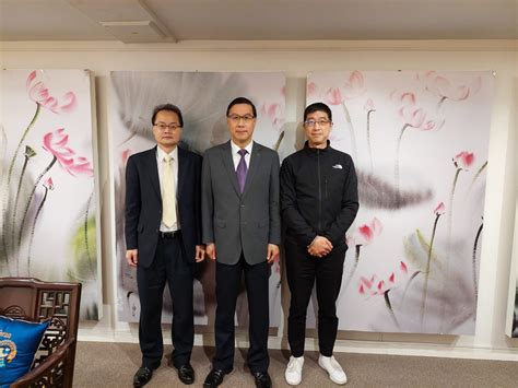 本處曹大使會晤我pos收銀機品牌大廠阿根廷代表 駐阿根廷台北商務文化辦事處 Oficina Comercial Y Cultural De