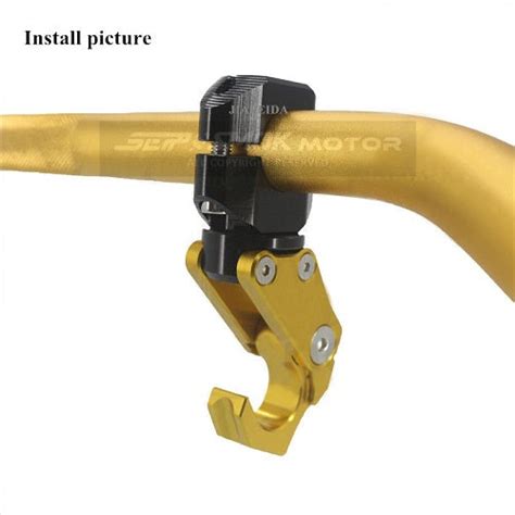 Universal Cnc Aluminum Alloy Motorcycle Helmet Hook Cgmotoparts