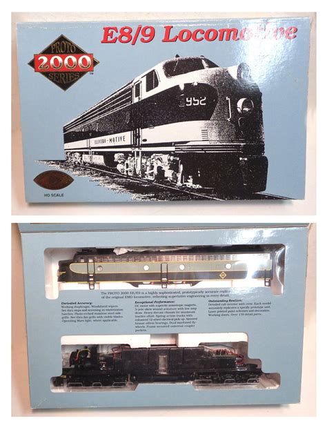 Ho Scale Lifelike Proto E8 Locomotive Erie Like New In Original