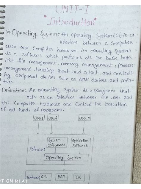 Os Handwritten Notes Pdf