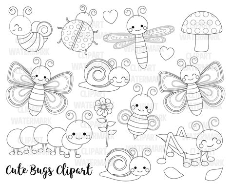 Cute Bug Drawing