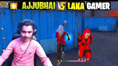 Ajjubhai Vs Laka Gamer Fight Random On Lone Wolf😱 Youtube