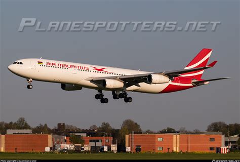 3B NBE Air Mauritius Airbus A340 313 Photo By Maximilian Kramer ID