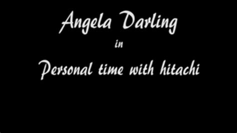 W100128 Angela Darling In Personal Time With Hitachi Fetish Cams Of