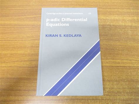代購代標第一品牌－樂淘letao－ 01 P Adic Differential Equations Kiran S Kedlaya