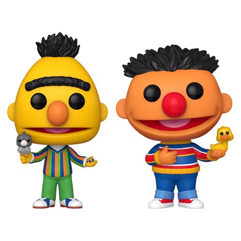 Funko Pop Bert And Ernie 2 Pack Vila Sésamo Exclusivo