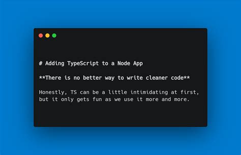 How To Add Typescript To A Nodejs App By Aakash Jha Javascript In Plain English