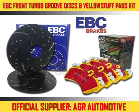 Ebc Fr Gd Discs Yellow Pads 280mm For Volkswagen Golf Mk2 18 G60 160