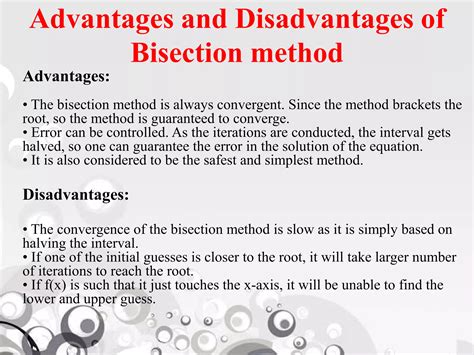Numerical Method For Solving Non Linear Equations Ppt