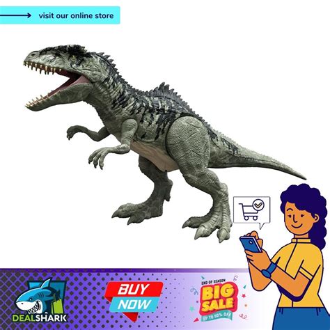 Jurassic World Gwd68 Super Collosal Giant Giganotosaurus Dinosaur