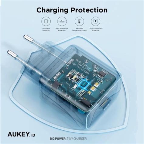 Jual Aukey Adaptor Charger Iphone Fast Charging 20w Usb C Nano Pd30 Pa
