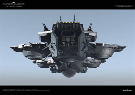 Shield Helicarrier Winter Soldier
