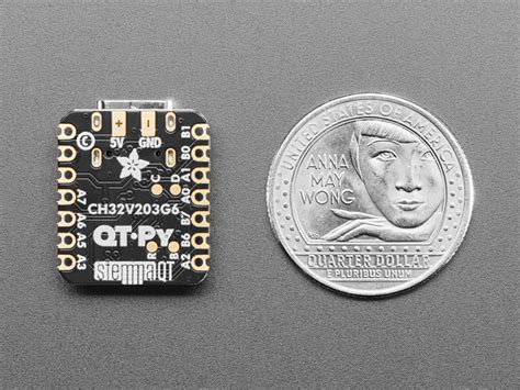 adafruit qt py ch32v203 dev board with stemma qt id 5996 adafruit