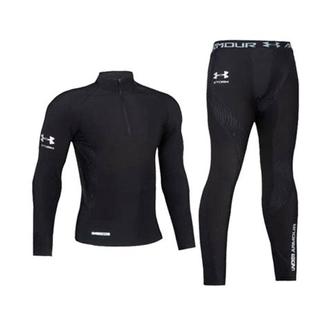 Under Armour თერმო ტანსაცმელი თეთრეული მამაკაცის თერმული ზედა ქვედა მაისური შარვალი Extra