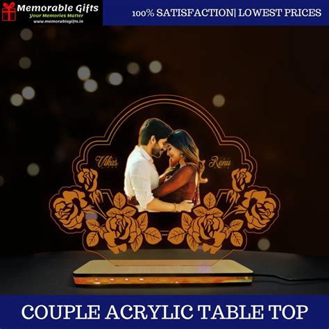 Couple Acrylic Table Top Memorable Gifts