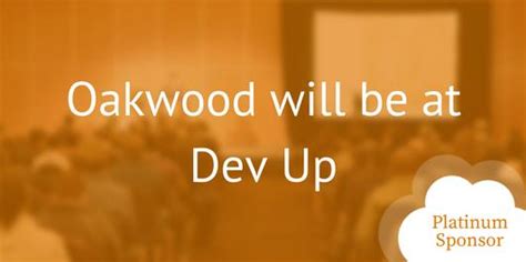 Oakwood Systems Group On Linkedin Excited And Honored To Sponsor Dev