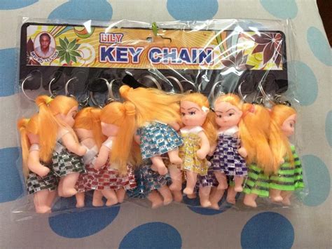 Beige Plastic Doll Key Chain Packaging Type Packet Size 5x1inch At Rs 100 Piece In New Delhi
