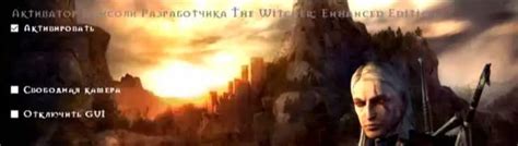 The Witcher Enhanced Edition Developer Console Activator At The