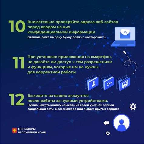 Минцифры Коми рекомендует соблюдайте правила информационной безопасности Комиинформ