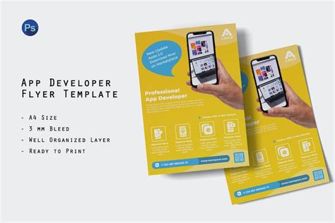 Apps Developer Flyer Template