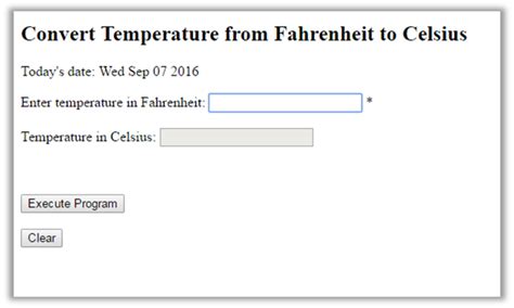 Solved Wk8 Exerciseuse Jquery To Develop The Temperature