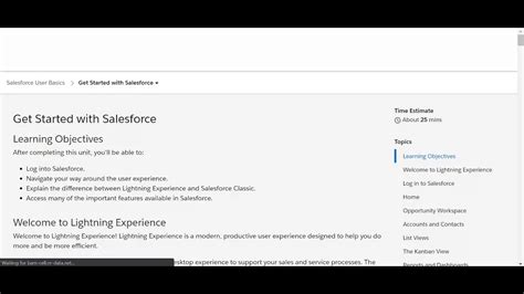 Salesforce User Basics Module Youtube