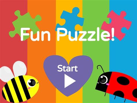 Fun Puzzle Matching Colors And Patterns Nursery Bugs Free