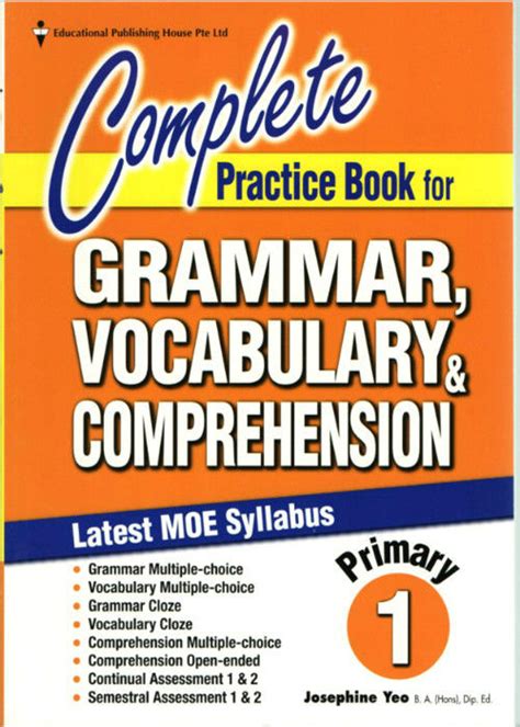 Eph Singapore Complete Practice Book For Grammarvocabulary And