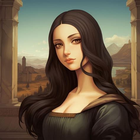 Premium Photo | Mona Liza