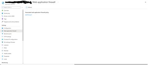 Web Application Firewall How To Disable Azure Waf Mandatory Rule