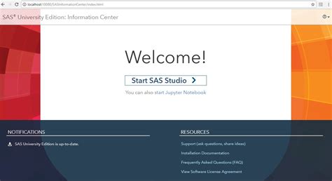 Setting Up The Sas Software Environment Big Data Analytics With Sas