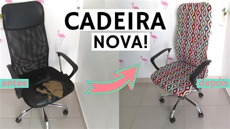 Fazendo Capa Para Cadeira Em 5 Minutos Ellen Borges Youtube
