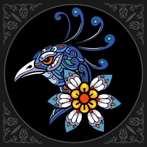 Angry Peacock Sticker Myindianthings