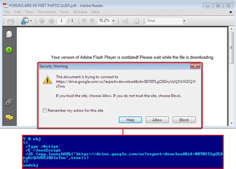 Pdf Phishing Leads To Nanocore Rat Targets French Nationals