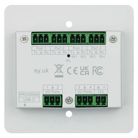 Sy Kcs4 A Uk S Y Electronics 4 Button Keypad Controller Brushed