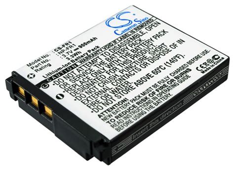 Sony Cyber Shot Series Np Fr1 Replacement Battery Battery Trader