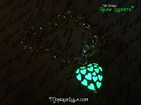 Glowies Glow Jewelry Art And Decor Love Spell Glowing Heart Bracelet
