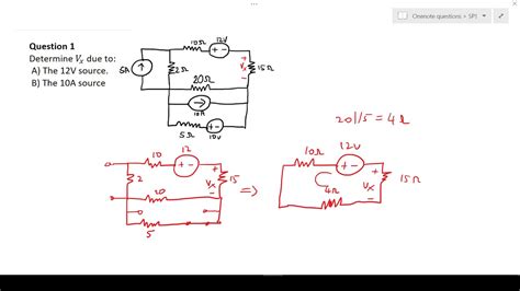 Superposition Example 1 Youtube
