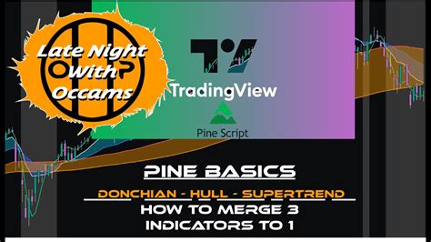 Trading View/Pine Script - How to Merge Indicators (the basics) - YouTube