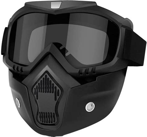 Moto Genius Goggle Face Mask Fog Proof Uv Protection Eyewear With