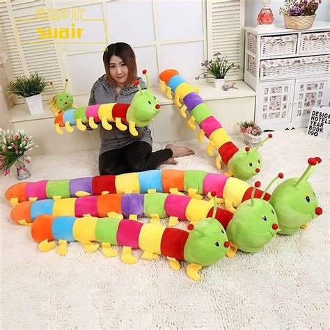 Subei Kawaii หมอนตุ๊กตานุ่มรูปการ์ตูนหนอนผีเสื้อของเล่นสําหรับเด็ก Shopee Thailand