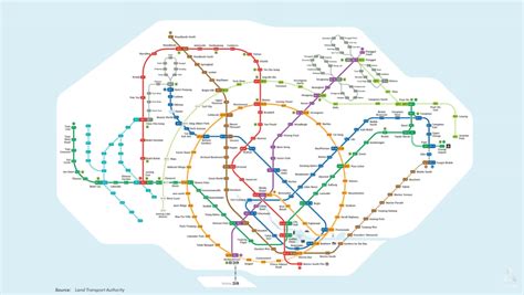 Singapores Mrt Network How Has It Evolved And What Will It Look Like