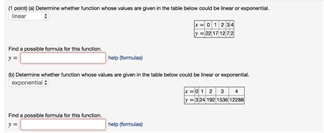 Solved 1 Point A Determine Whether Function Whose Values