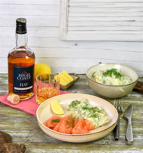 Rimmad Lax Med Dillstuvad Potatis Vinmagasinet Livets Goda Wine