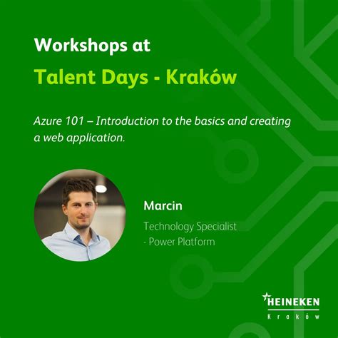 Weareheineken Heinekenkrakow Azure Talentdays Heineken Global Shared Services