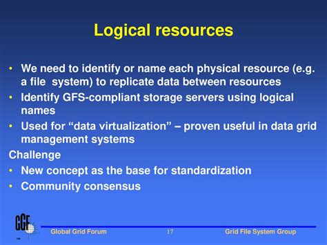 Grid File System Wg And Architecture Ppt Download