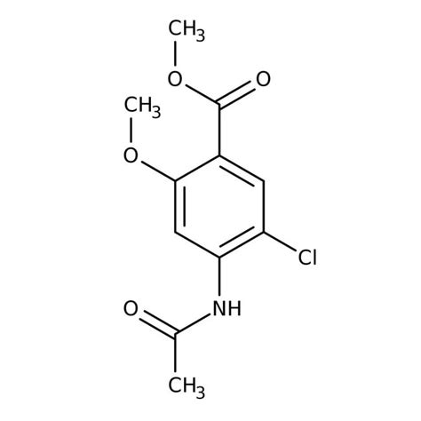 Methyl 4 Acetamido 5 Chloro 2 Methoxybenzoate 98 Thermo Scientific