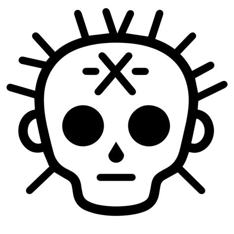 Cute Voodoo Doll Zombie Vector Icon 23863963 Vector Art At Vecteezy